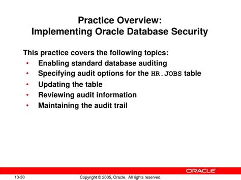Ppt Implementing Oracle Database Security Powerpoint Presentation Free Download Id 6639827