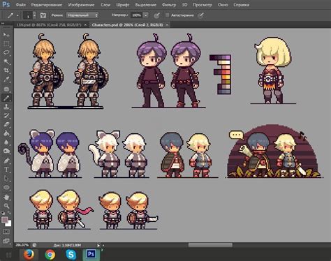 Pixel Art Character Creation Pixelart Character Tutorial