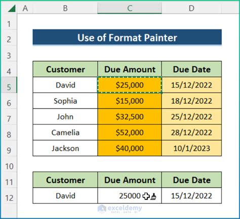How To Copy Formatting In Excel Easy Ways ExcelDemy