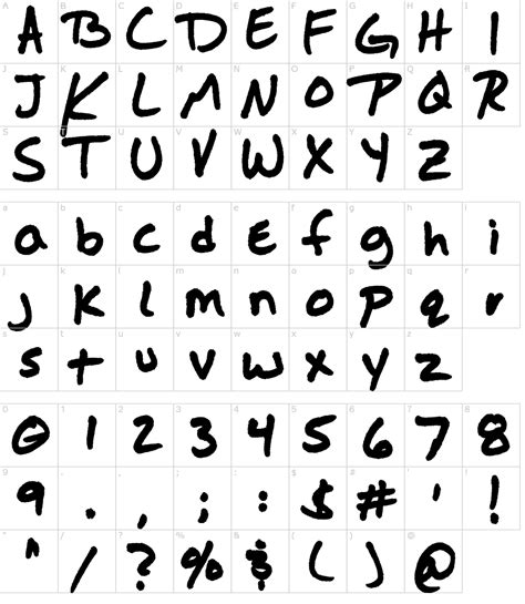jason sharpie font download