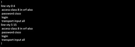 Configure Telnetssh Access To Device With Vrfs In Mpls Network The Network Dna