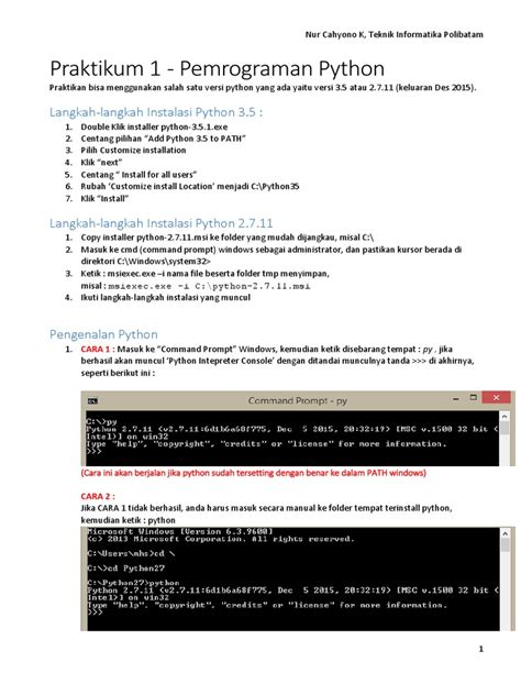 praktikum 1 python pdf