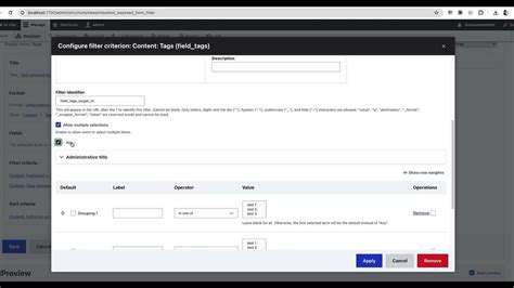 Grouped Exposed Taxonomy Term Filters Does Not Work When Input From