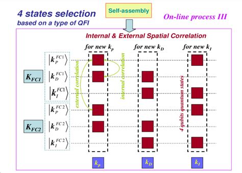 Spatial Internal And External Quantum Correlation Between Coefficient
