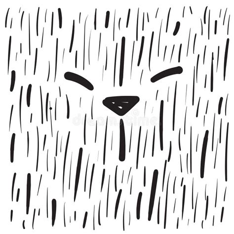 Hatch Background Hatching Textured Pattern Cross Lines Doodles Stock Vector Illustration Of