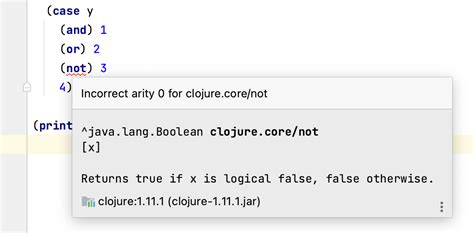syntax checker does not understand `case` syntax · issue 2844 · cursive ide cursive · github