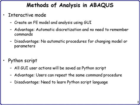 Finite Element Analysis Using Abaqus Online Presentation