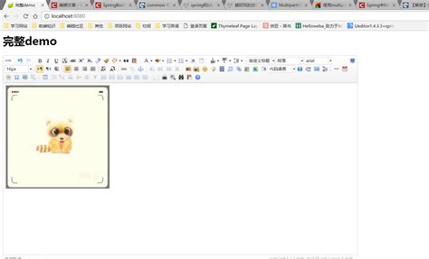 很详细的springboot整合ueditor教程 springboot ueditor csdn博客