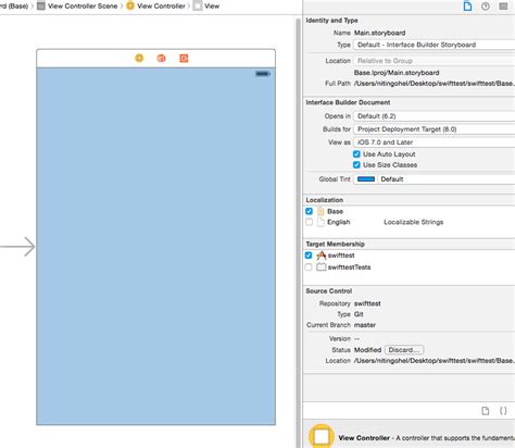 Ios How Can I Set All Viewcontroller As A Landscape In Storyboard Xcode6 Swift Stack Overflow