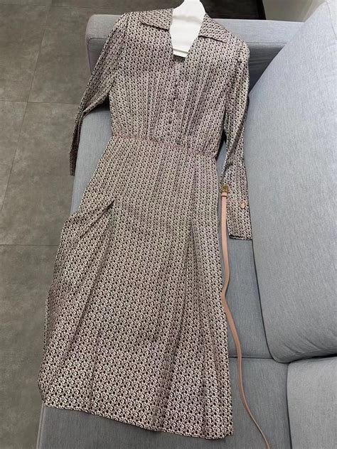 100 실크 능직 긴팔 미디 롱 원피스 가격 정리 Aliexpress