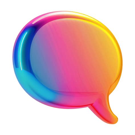 Message Bubble Popup On Transparent Background 46933747 PNG