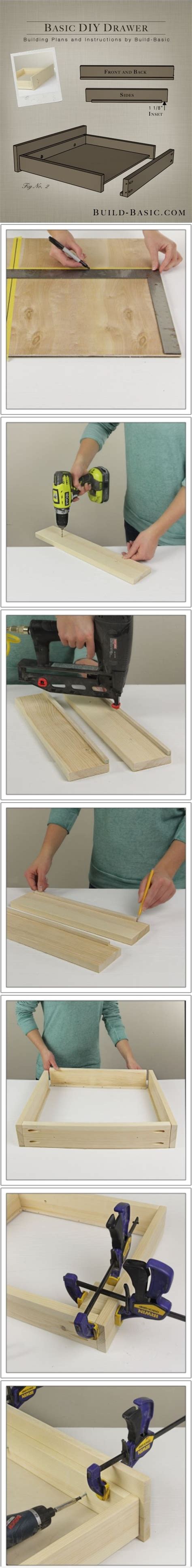 build a basic diy drawer ‹ build basic diy drawers diy woodworking