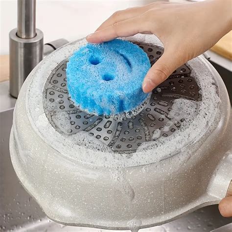 Комплект от 4 бр Модерни Бързосъхнещи Гъби за Миене на Temu Bulgaria