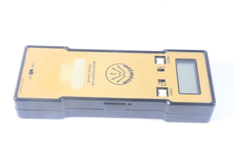 Mecmesin 500 Portable Microprocessor Force Gauge Ntc Tech