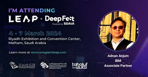 adnan anjum on linkedin leap and deepfest 2024