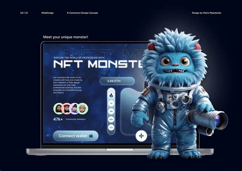 Nft Marketplaceuxui Behance