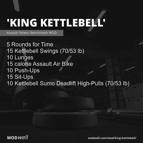 King Kettlebell Wod
