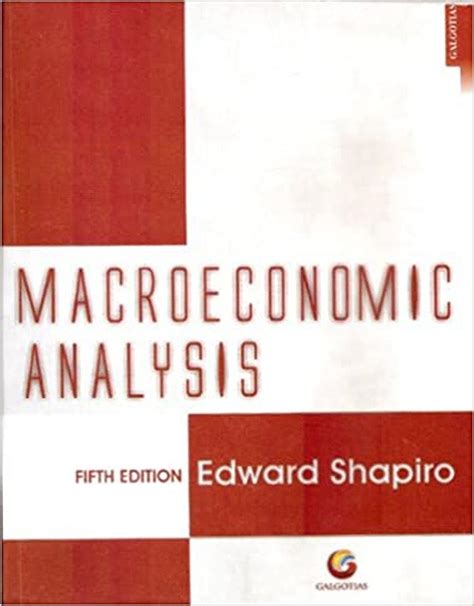 Buy Macroeconomic Analysis Book Online From Whats In Your Story