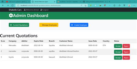 Github Abdilfatah Rental Quotation