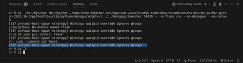 Linux Warning Popping Up Preload Host Spawn Strategy Warning