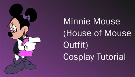 Minnie Mouse Hom Outfit Cosplay Tutorial By Tppercival On Deviantart