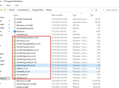 nectus db migration by manually copying db files to a new server network monitoring tools