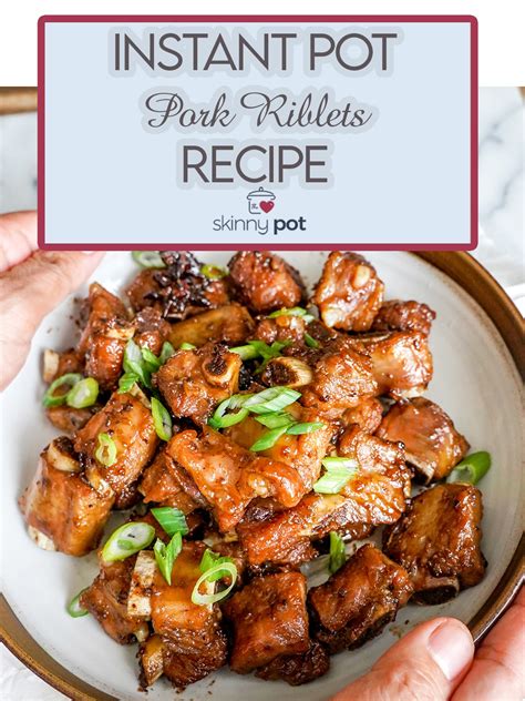 Instant Pot Riblets Recipe