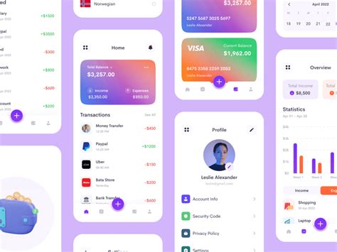 Modern Mobile App Ui Ux Design For Ios And Android By Figma Upwork