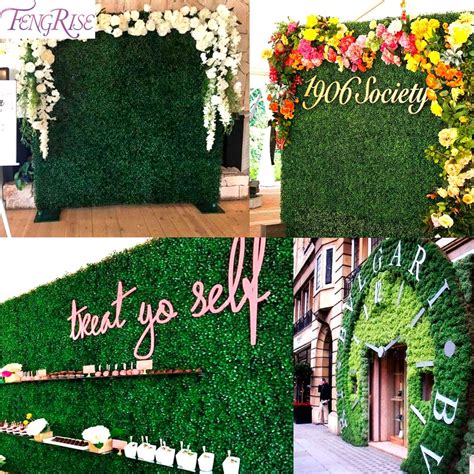 Impressive Wedding Grass Wall World Market Fake Plants