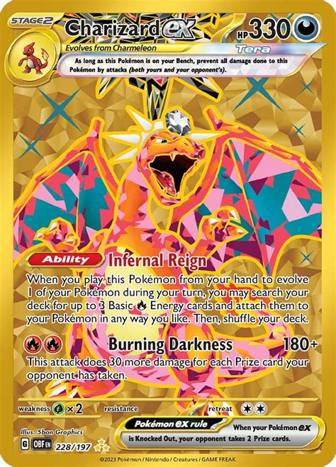 Charizard Ex Obsidian Flames Pokémon Cardtrader