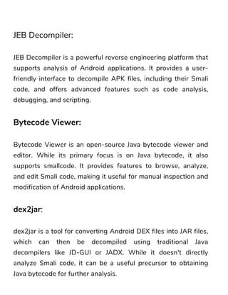 Smali Code Analysis For Android Hacking Pdf