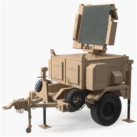 Mpq 64 Sentinel Radar Sand Color Rigged 3d Model 119 Max Free3d
