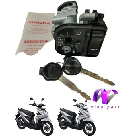 Kunci Kontak Keyset Key Set Beat Esp New Street Led 2020 K1a Original Lazada Indonesia