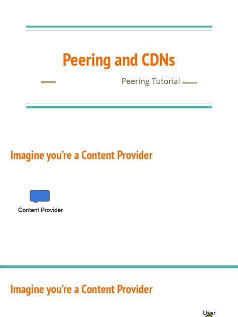 peering tutorial cdns pdf computer science computer networking