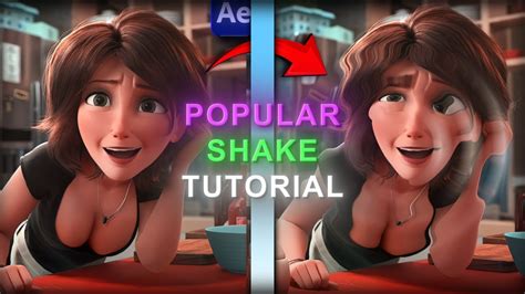 After Effects Shake Tutorial Youtube