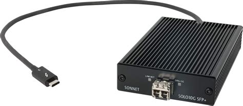 Sonnet Solo10g Sfp Thunderbolt 3 Na 10gbase T Adapter Ethernet Amazon Pl Elektronika