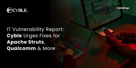 It Vulnerability Report Cyble Urges Fixes For Apache Struts