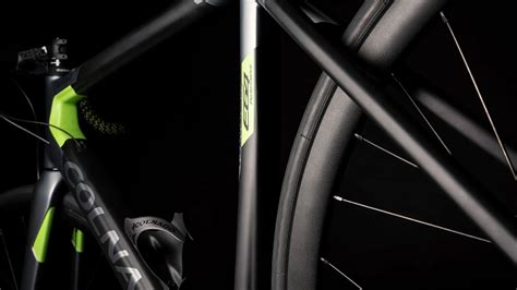 Colnago E64 Ultegra Disc Electric Road Bike In Black Grey Green
