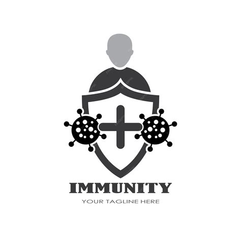 Premium Vector Immunization Logo