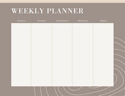 Planner Class 18 사용자 지정 가능 Planner 템플릿 Shutterstock