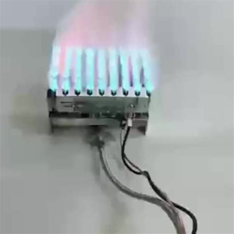 NG LPG Steam Oven Boiler Row Burner Mm Male Thread Interface Stainless Steel Row Burner