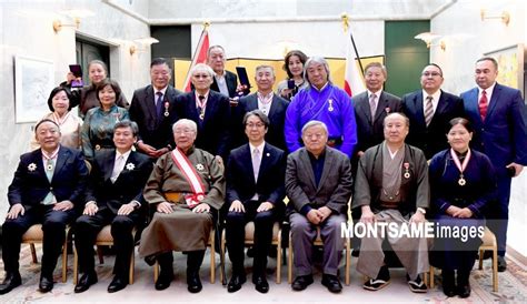 Япон улсын Эзэн хааны одон хүртсэн эрхэмүүдэд хүндэтгэл үзүүлэв