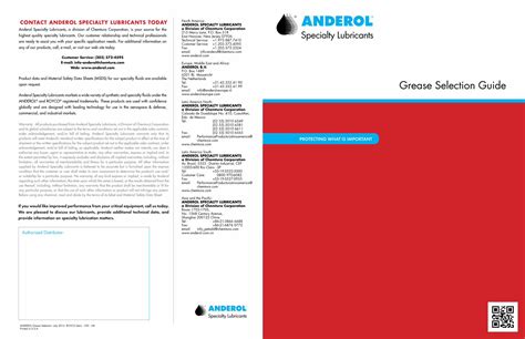 Pdf Anderol Grease Selection Guide 2012 Dokumen Tips