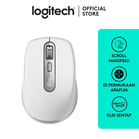 Promo Logitech Mx Anywhere 3s Mouse Wireless Silent Bluetooth Usb C For Windows Linux Chrome