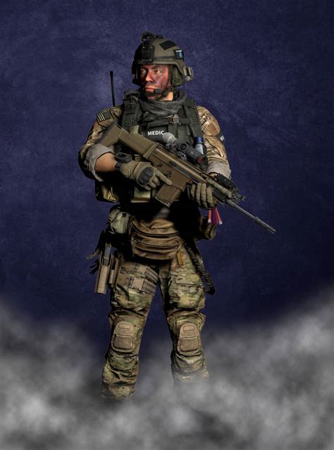 Us Army Ranger Combat Medic By Kommandant4298 On Deviantart