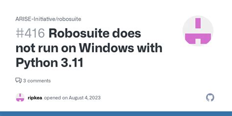 Robosuite Does Not Run On Windows With Python Issue ARISE Initiative Robosuite