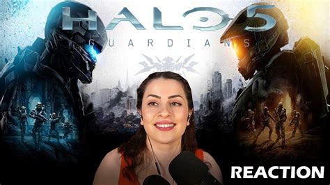 Halo 5 Guardians Opening Cinematic Trailer Reaction Youtube