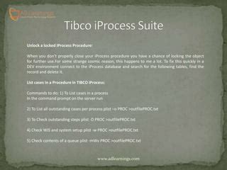 Tibco Iprocess Suite PPT