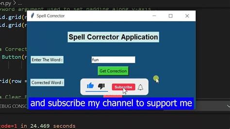 How To Create A Spell Corrector App Gui Using Python Tkinter Framework And Textblob Library