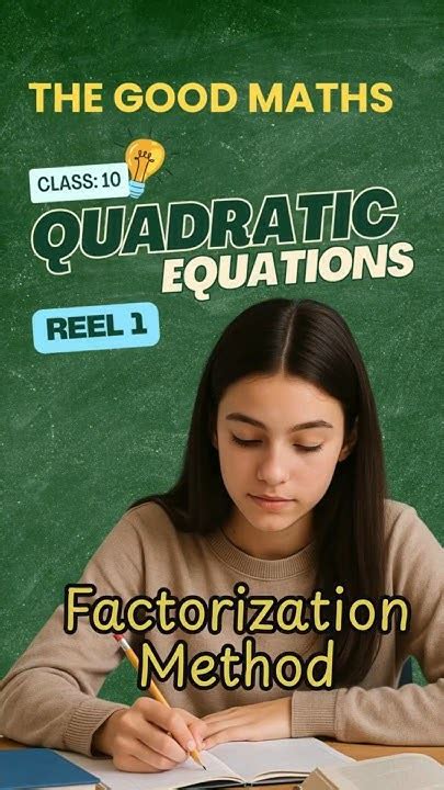 🎯 Master Factorization In 60 Seconds Quadratic Equations Made Easy Maths Exam Youtube
